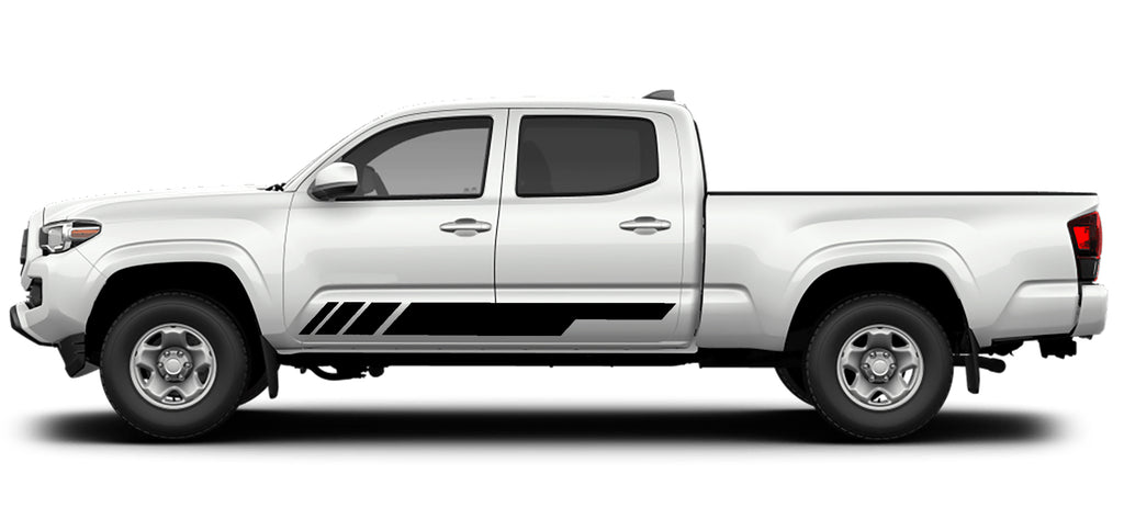 Toyota Tacoma Off Road Rocker Stripes Decals (Pair) : Vinyl Graphics K