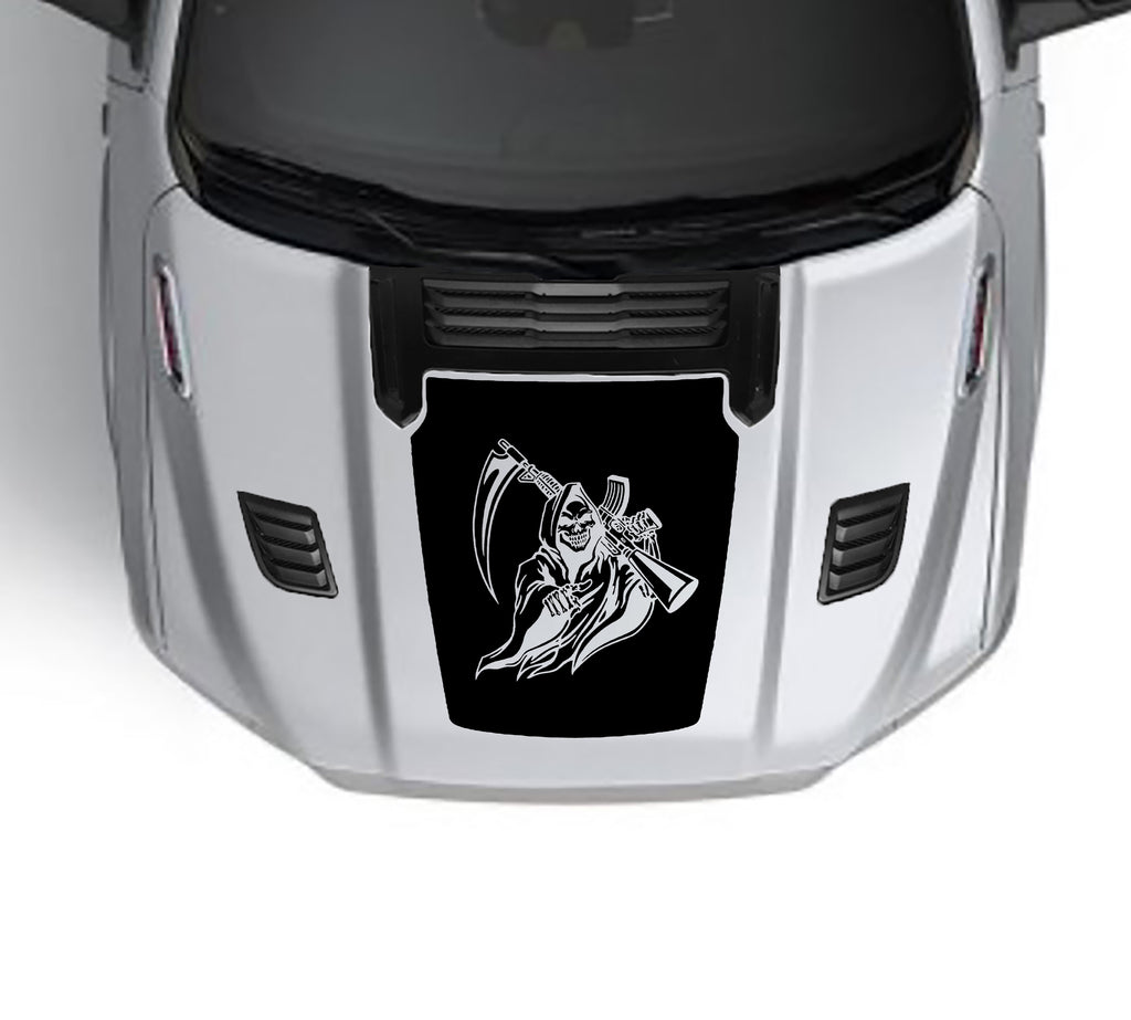 Dodge Ram Reaper Sport Performance Hood Decal : Vinyl Graphics Kit Fit