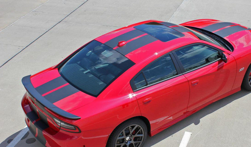Dodge Charger Full Body Rally Stripes Decals (2015-2023) | JK Pro Stickers