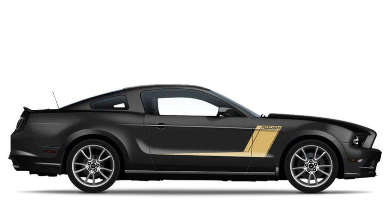 Ford Mustang Roush Racing Side Stripes Decals (Pair) : Vinyl Graphics