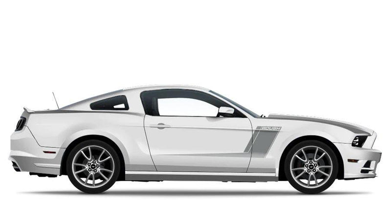 Ford Mustang Roush Racing Side Stripes Decals (Pair) : Vinyl Graphics