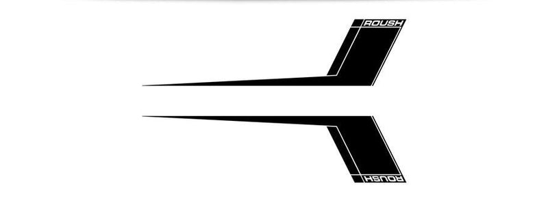 Ford Mustang Roush Racing Side Stripes Decals (Pair) : Vinyl Graphics