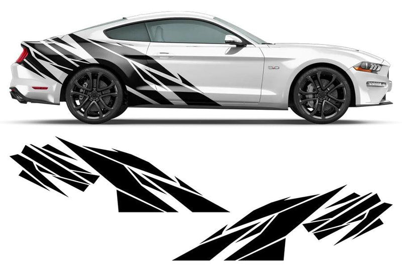 Warlord Fender Side Decals for Mustang 2005-2023 | JK Pro Stickers